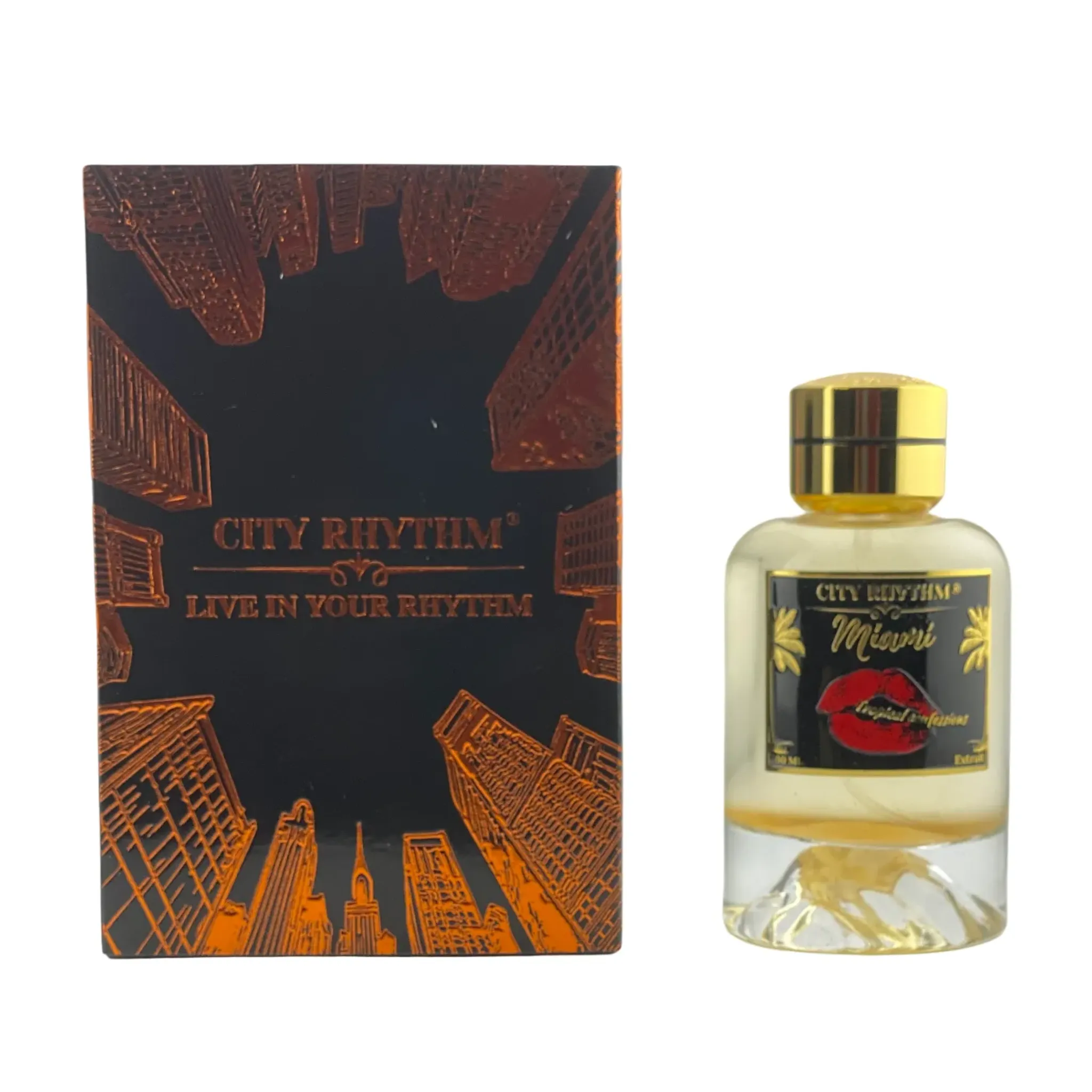 City Rhythm Miami Tropical Confessions 3.4 oz 100 ml Extrait de Parfum ...